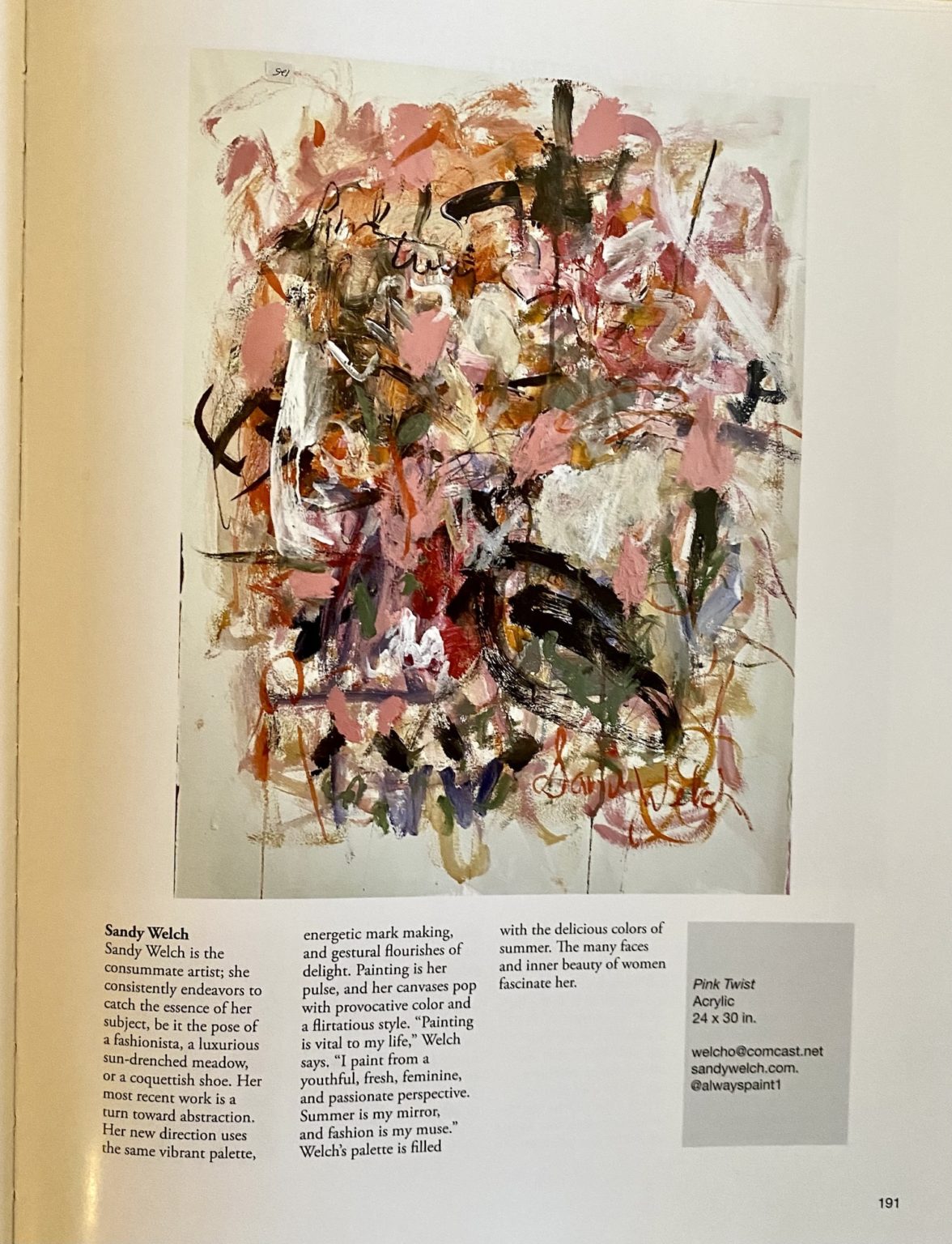 Featured in Artfolio 2021 - sandywelch.com